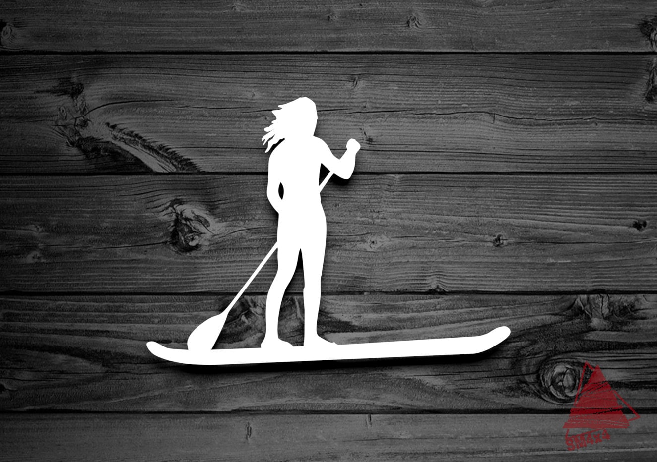 Paddleboarder Decal, Paddle Board Decals, SUP Decal, Outdoor Decal ...
