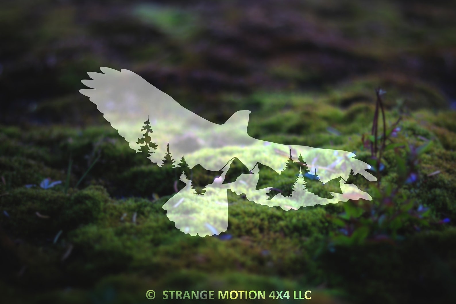 Hawk Decal Car Decal Mountain Stickers Bird Sticker Laptop - Etsy