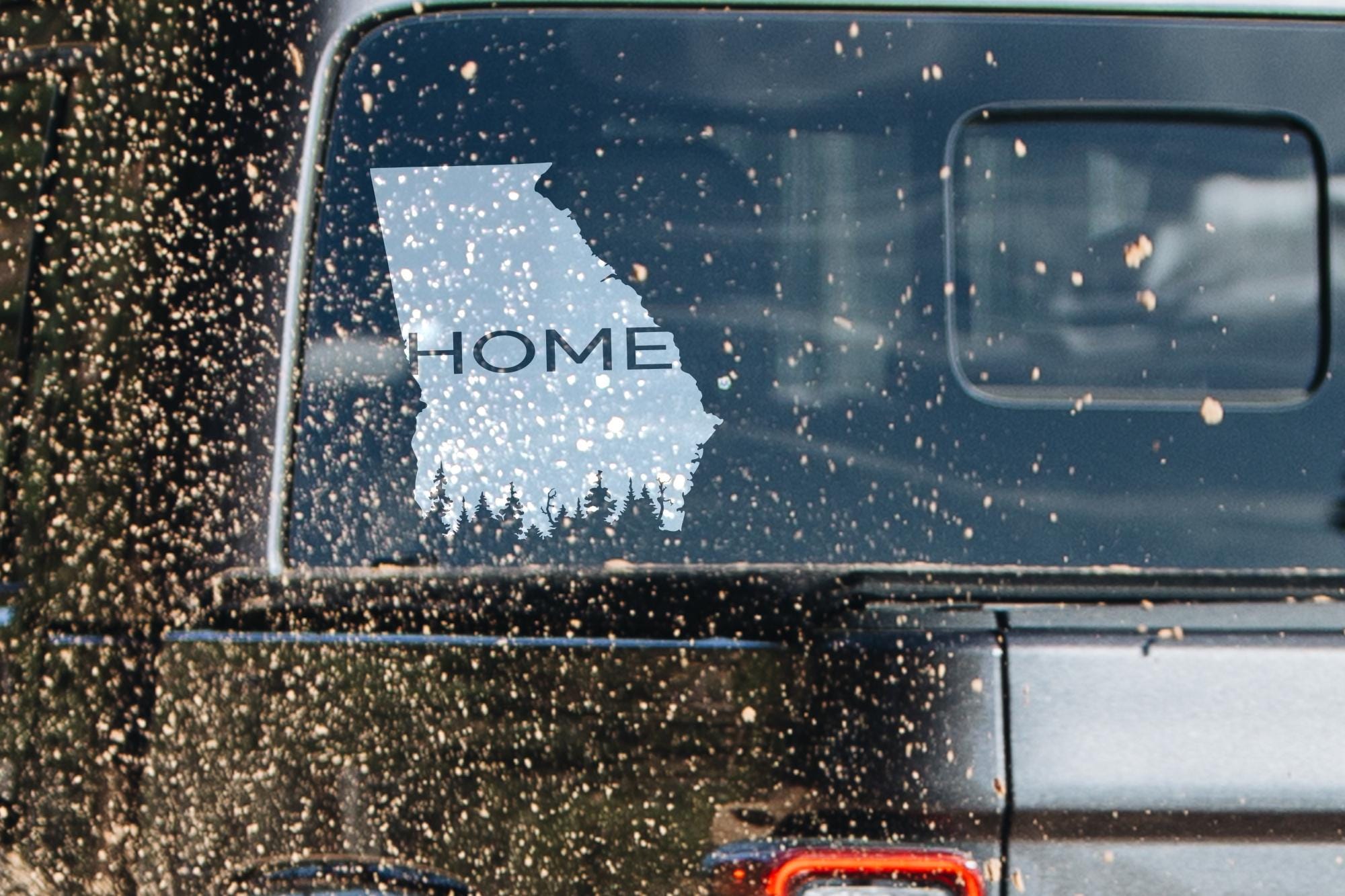 Georgia Decal, Home Decals, Car Sticker, Nature Decal, Adventure GA ...