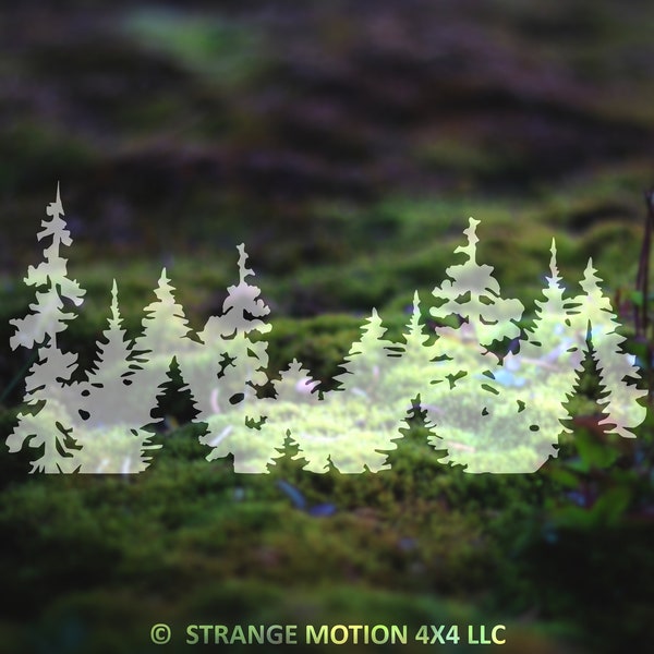 Forest Decal - Etsy