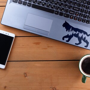 Bobcat Decal, Car Decal, Mountain Decal, Laptop Decal, Adventure ...