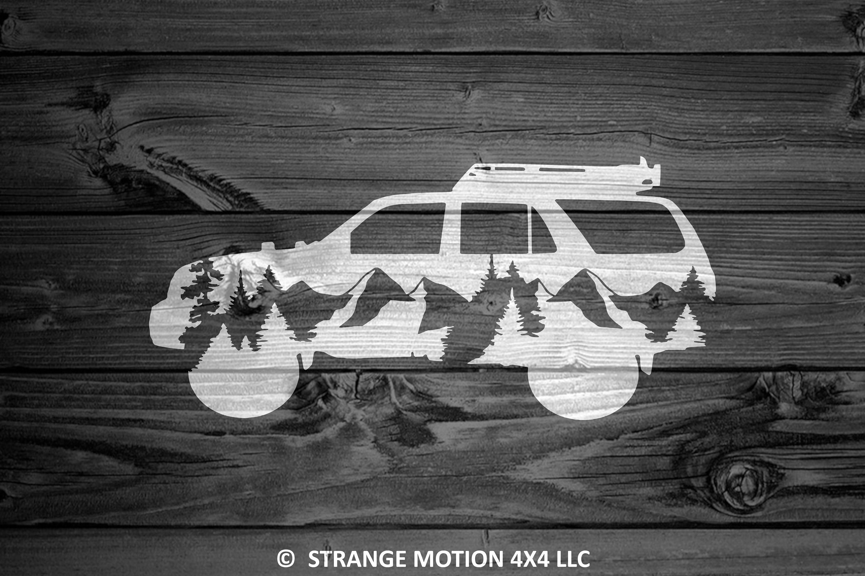 Mountain Decal for 4runner Adventure Decal 4th Gen Decal - Etsy