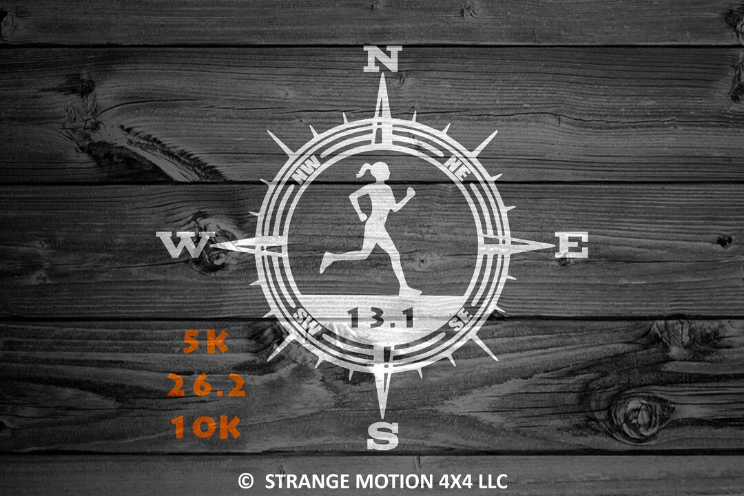 Customizable Marathon Decal, Car Decal, Fitness Decal, Running Decal ...