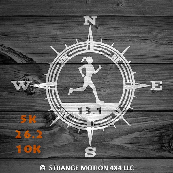 Running Decal - Etsy
