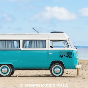 Reversed Flag Vinyl Decal, Car Decals, Flag Stickers, Car Accessories ...