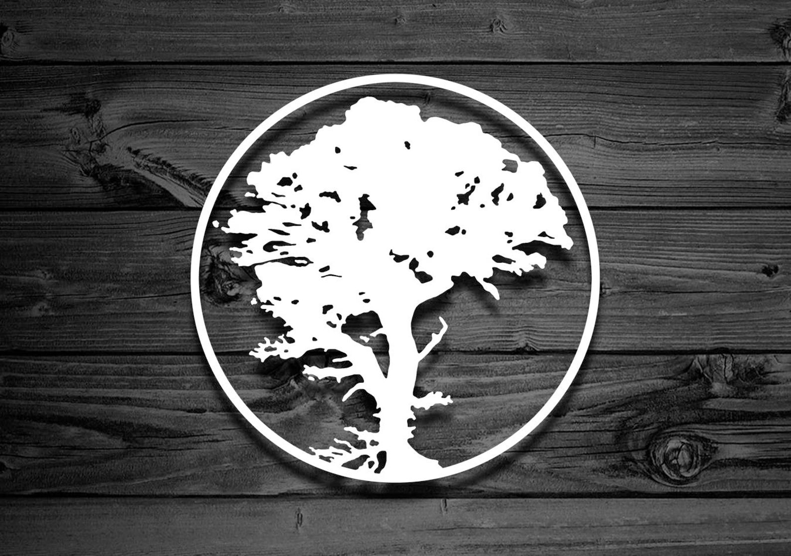 Tree Decal Car Decal Outdoor Decal Adventure Decal Tree of - Etsy