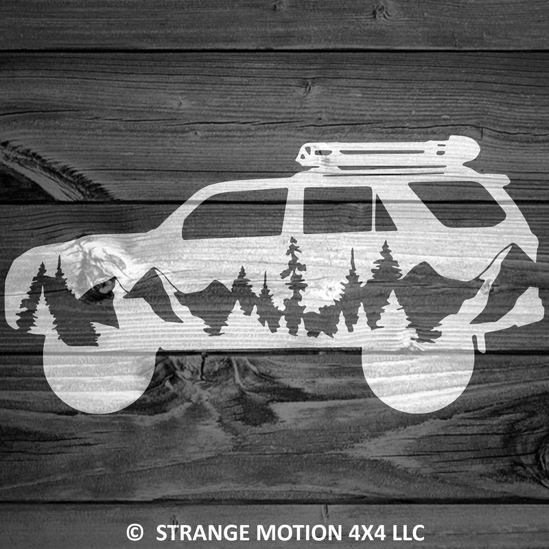 4runner Window Decal - Etsy