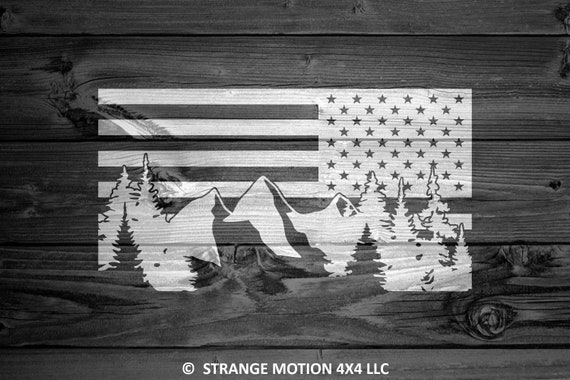 Reversed Flag Vinyl Decal Car Decals Flag Stickers Car - Etsy