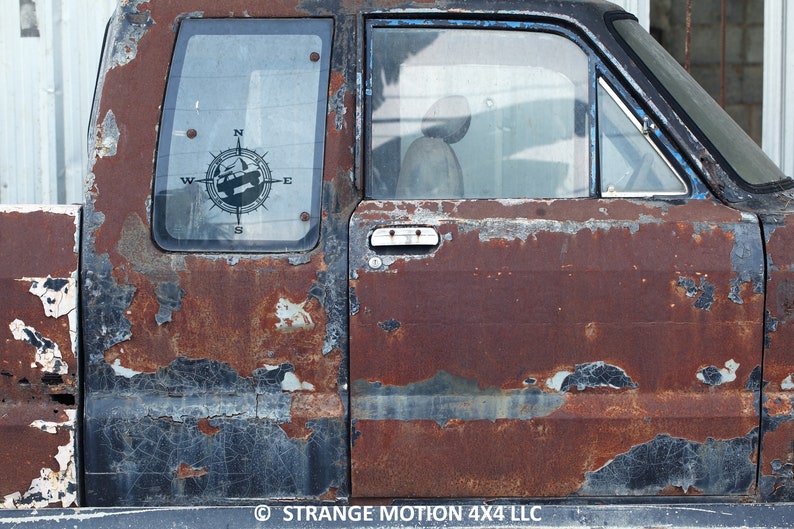 Compass Decal for 4runner Car Decal Mountain Decal Outdoor - Etsy