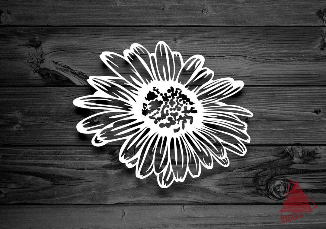 Daisy Decal, Car Decal, Flower Sticker, Nature Decal, Daisies Sticker ...