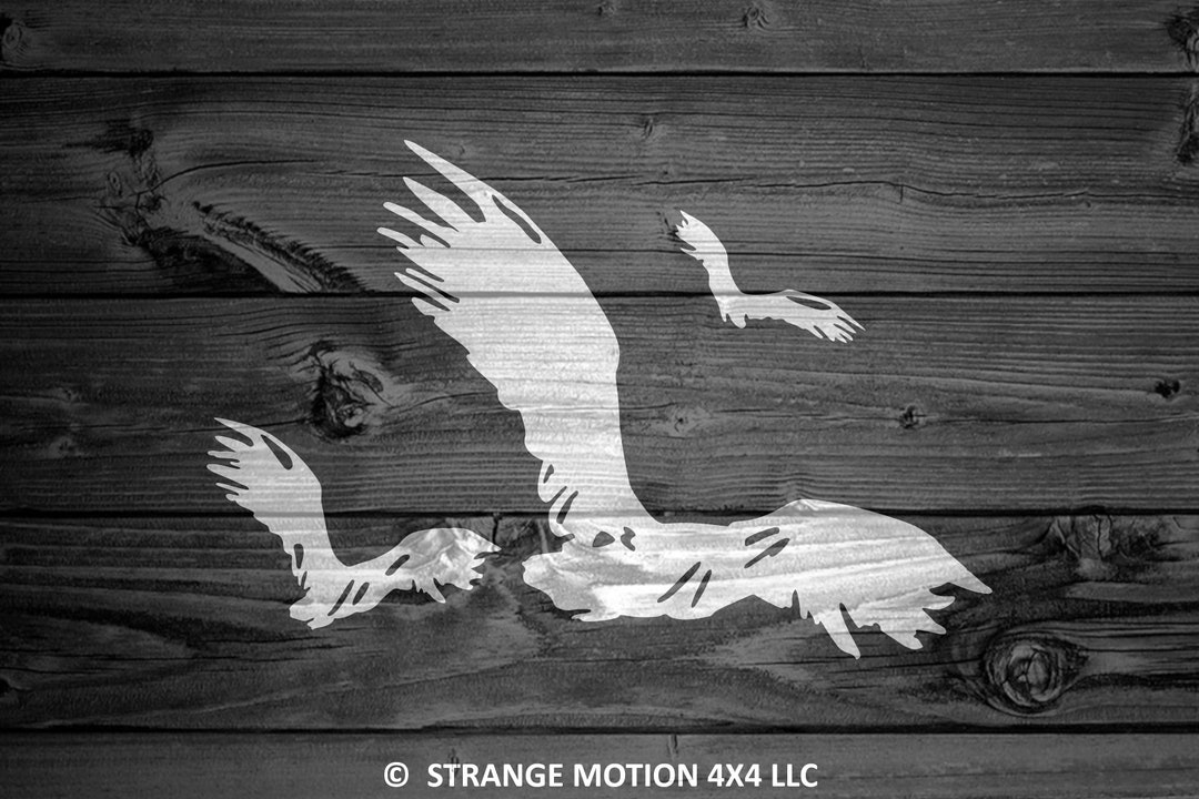 Flying Birds Decal, Car Decal, Bird Decal, Outdoor, Adventure Decal ...