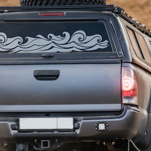 Ocean Banner Vinyl Decal, Banner Decal, Ocean Decal, Coast Waves Ocean ...