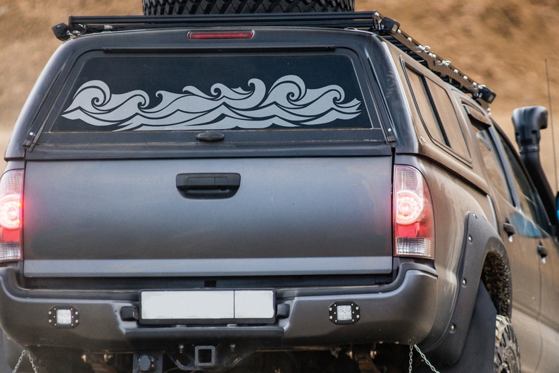 Ocean Banner Vinyl Decal, Banner Decal, Ocean Decal, Coast Waves Ocean ...