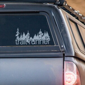 Trail Runner Vinyl Decal | Runner Decal | Trail Runner Sticker ...
