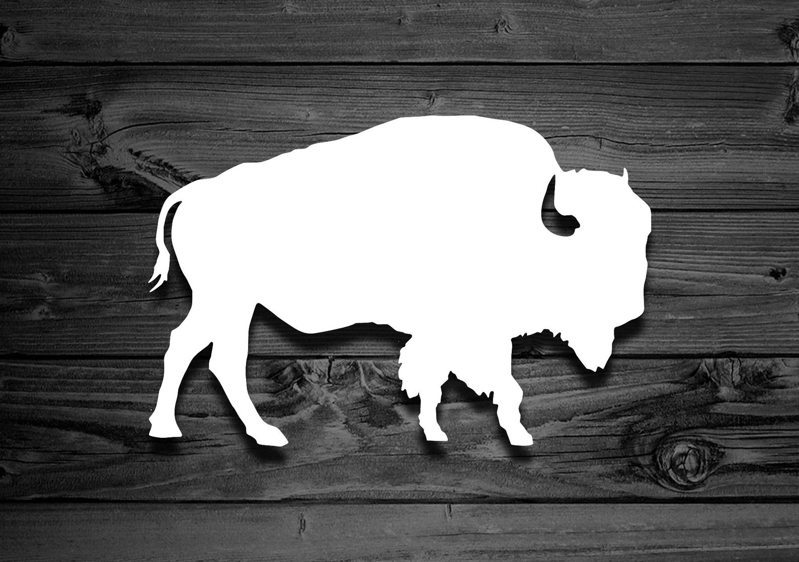 Buffalo Decal Car Decal Bison Decal Yellowstone Decal - Etsy