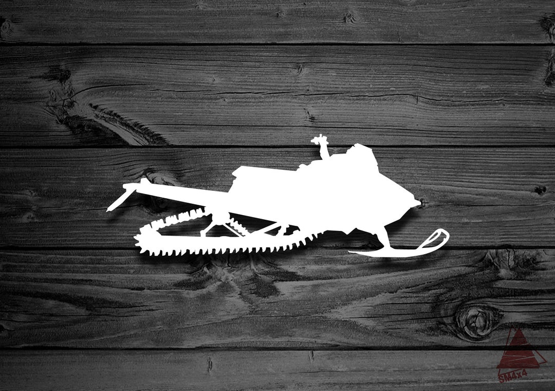 Snowmobile Decal Sled Decal Car Decal Outdoor Decal - Etsy