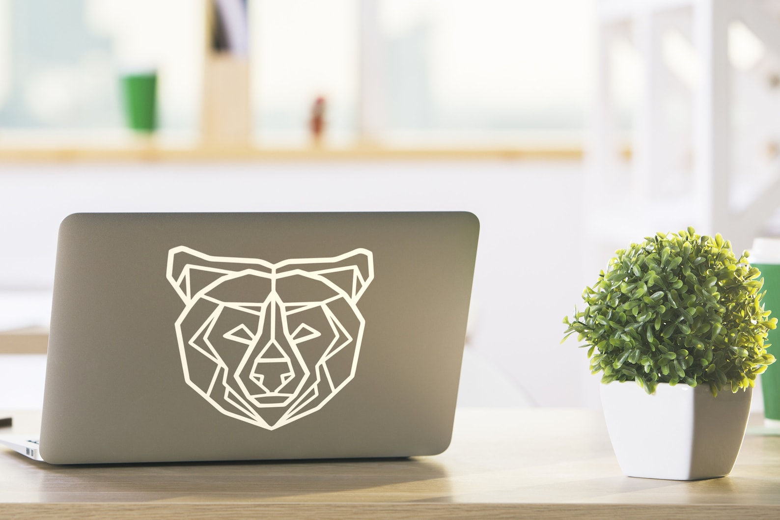 Bear Car Decal | Bear Decal | Bear Sticker | Mountain Decal | Outdoor ...