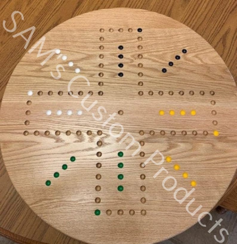 18 or 24 Oak Card 'N Marbles - Etsy