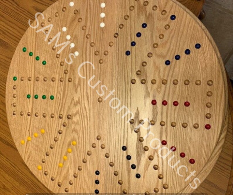 18 or 24 Oak Card 'N Marbles - Etsy