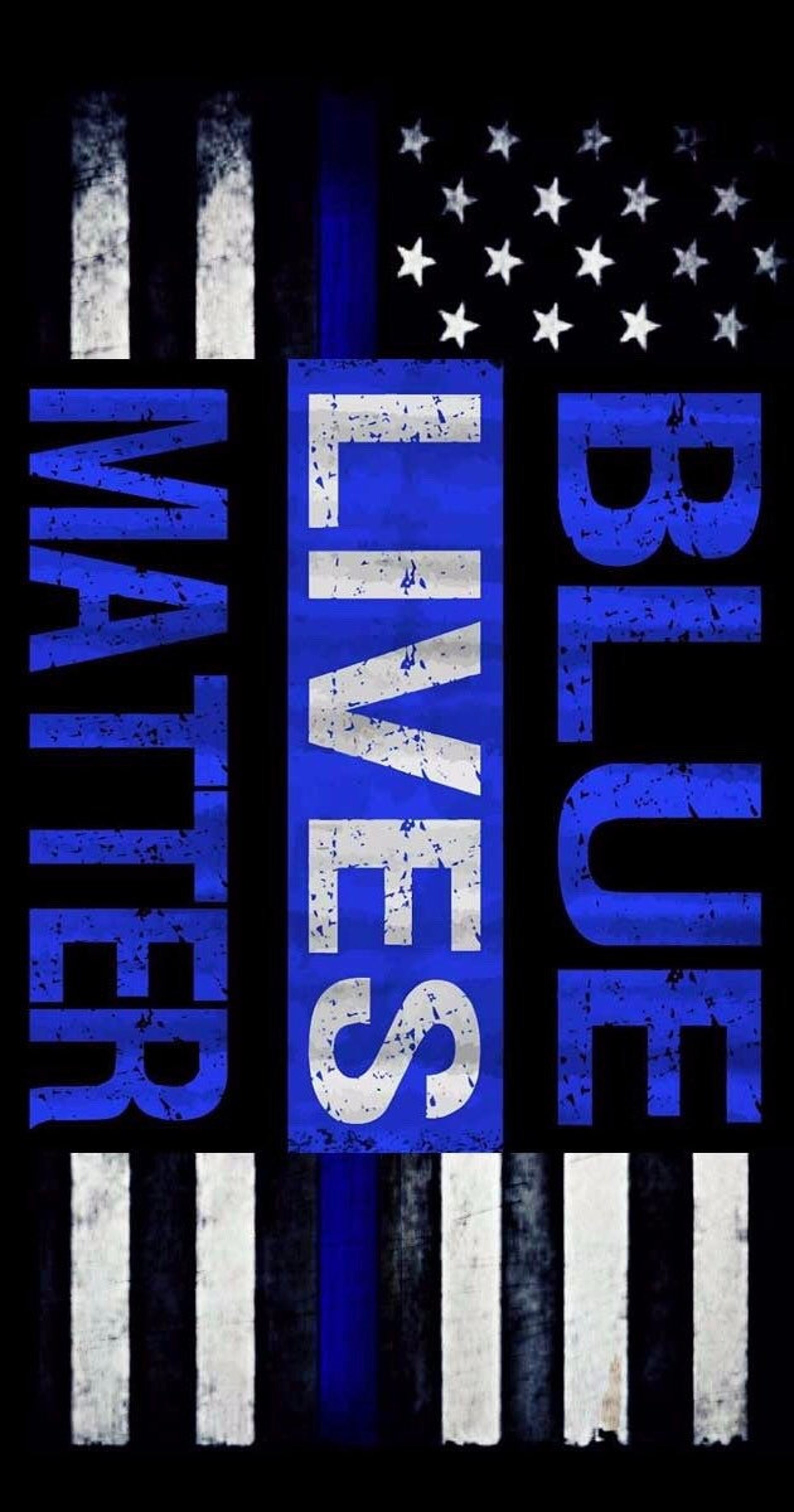 Blue Lives Matter Flag Alumilite Pen Blank #33 - Etsy