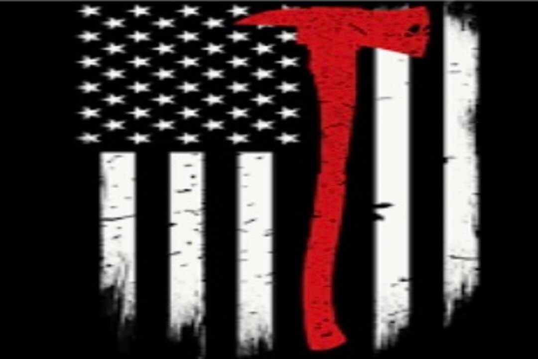 Red Line Axe Flag Alumilite Pen Blank #106 - Etsy