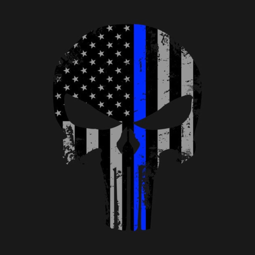 Thin Blue Line Wallpaper