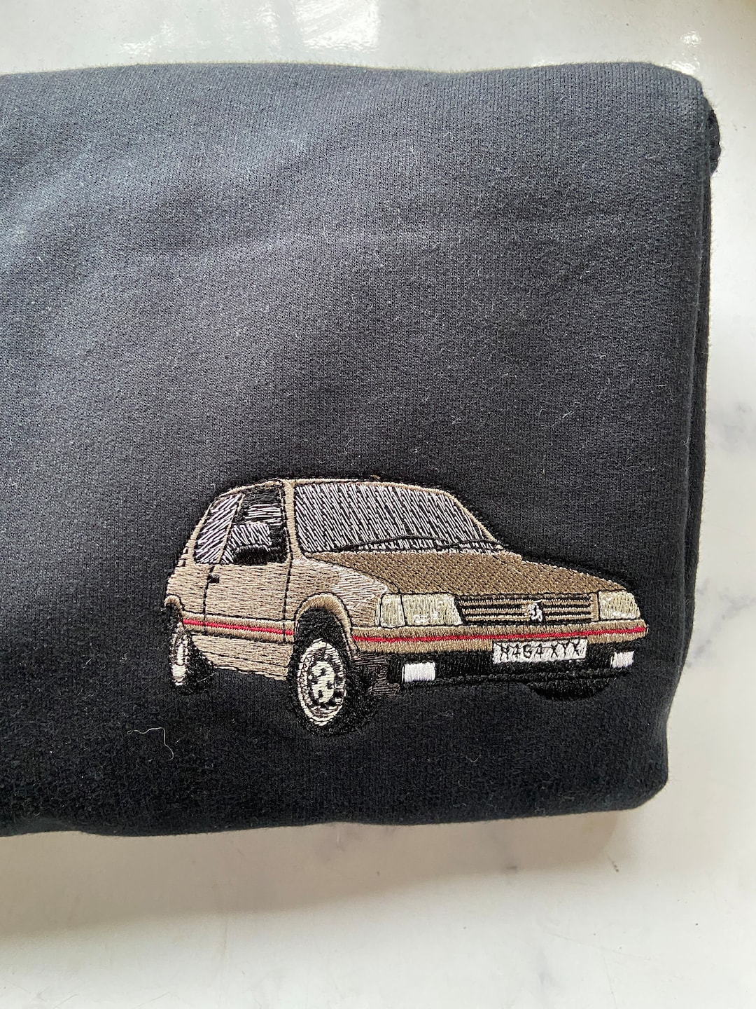 Personalised Car Embroidered Custom Jumper,petrol Head, Sweatshirt ...