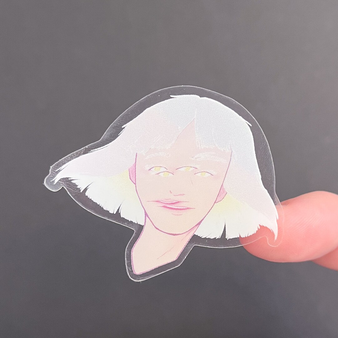 Tiny Double Eyes Illusion Clear Mini Vinyl Sticker Iana R6 - Etsy
