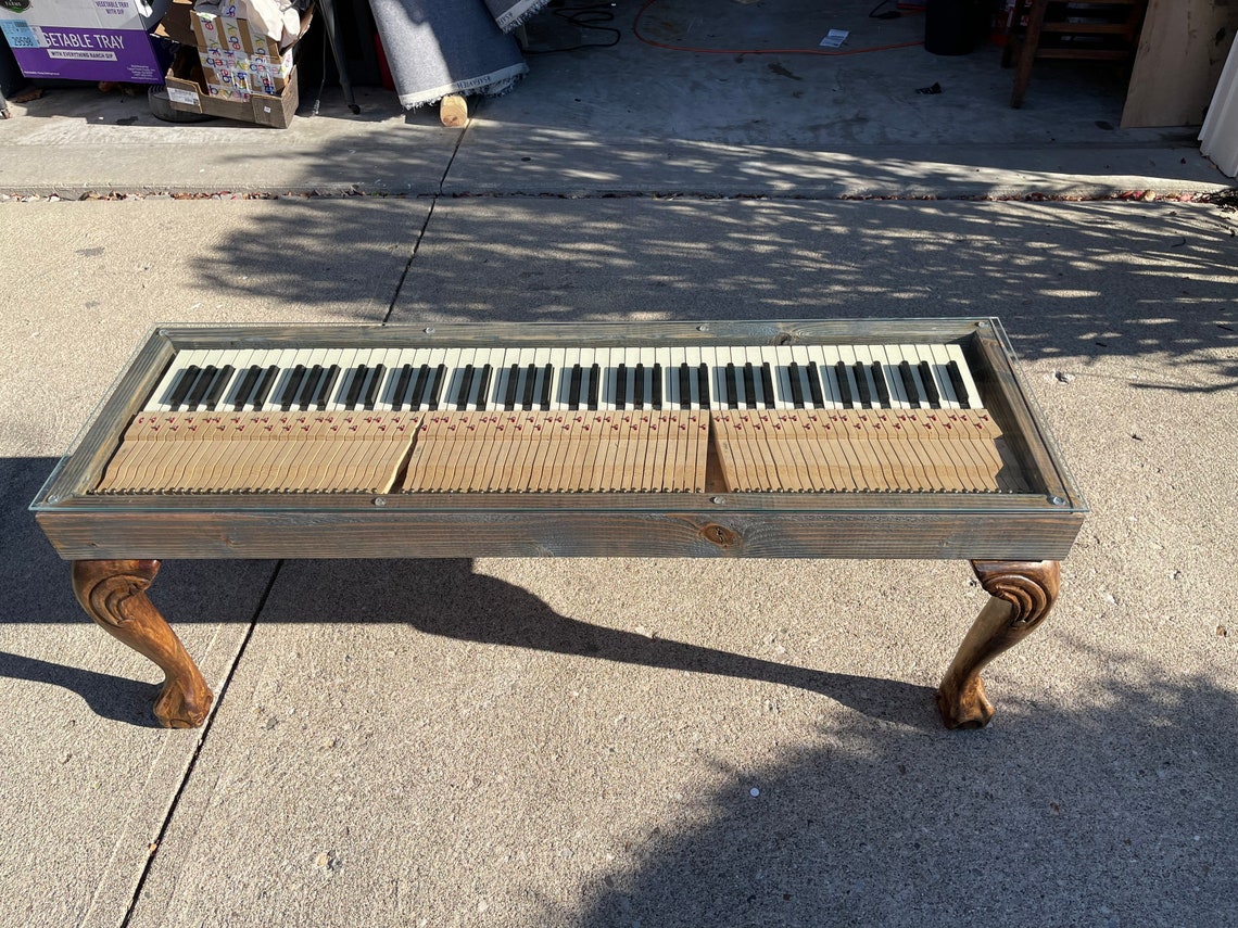 Piano Key Coffee Table - Etsy
