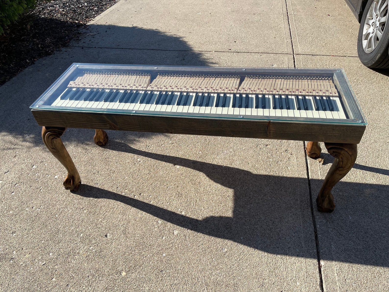 Piano Key Coffee Table - Etsy
