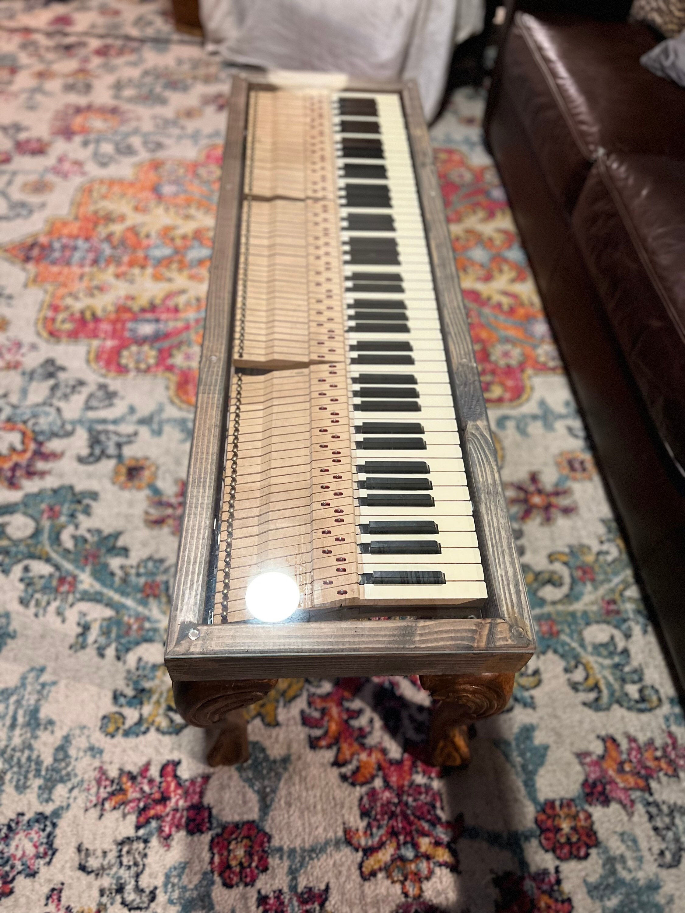 Piano Key Coffee Table - Etsy