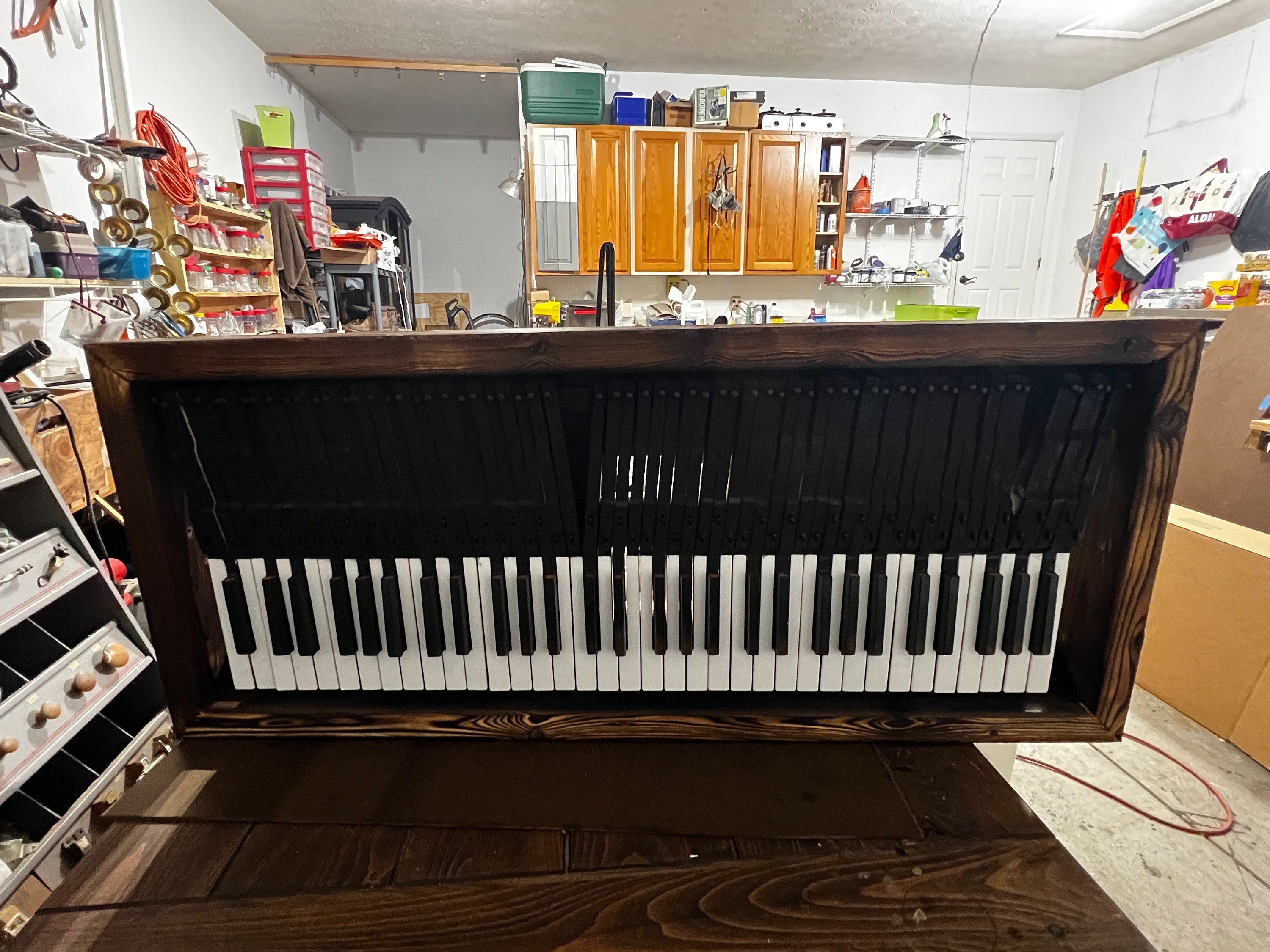 Piano Key Coffee Table (shortened) - Etsy