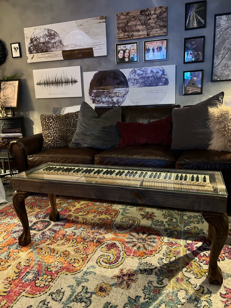 Piano Key Coffee Table - Etsy