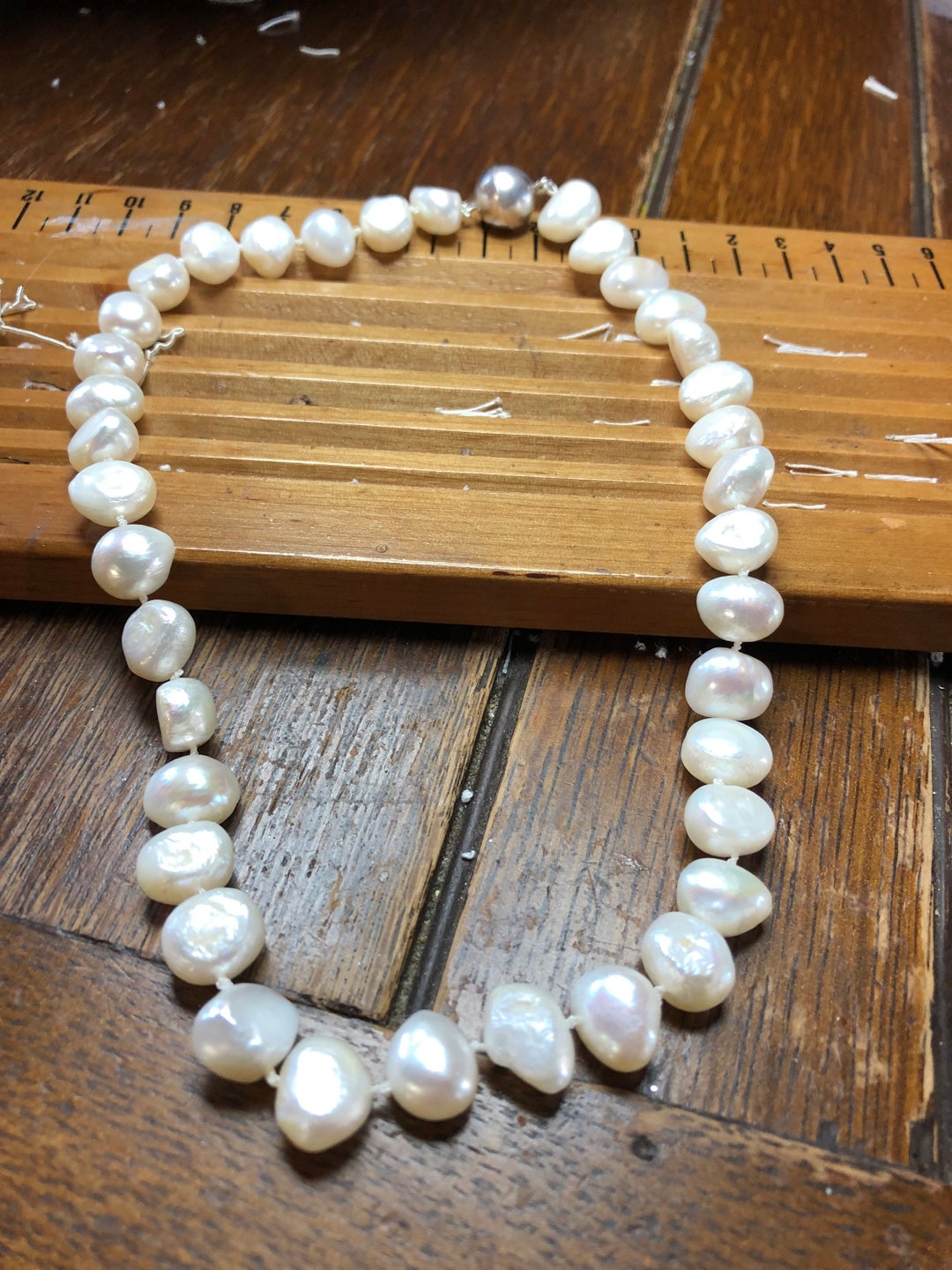 Necklace Restring Service, Re-thread Broken Bead Jewellery, Pearl Hand ...