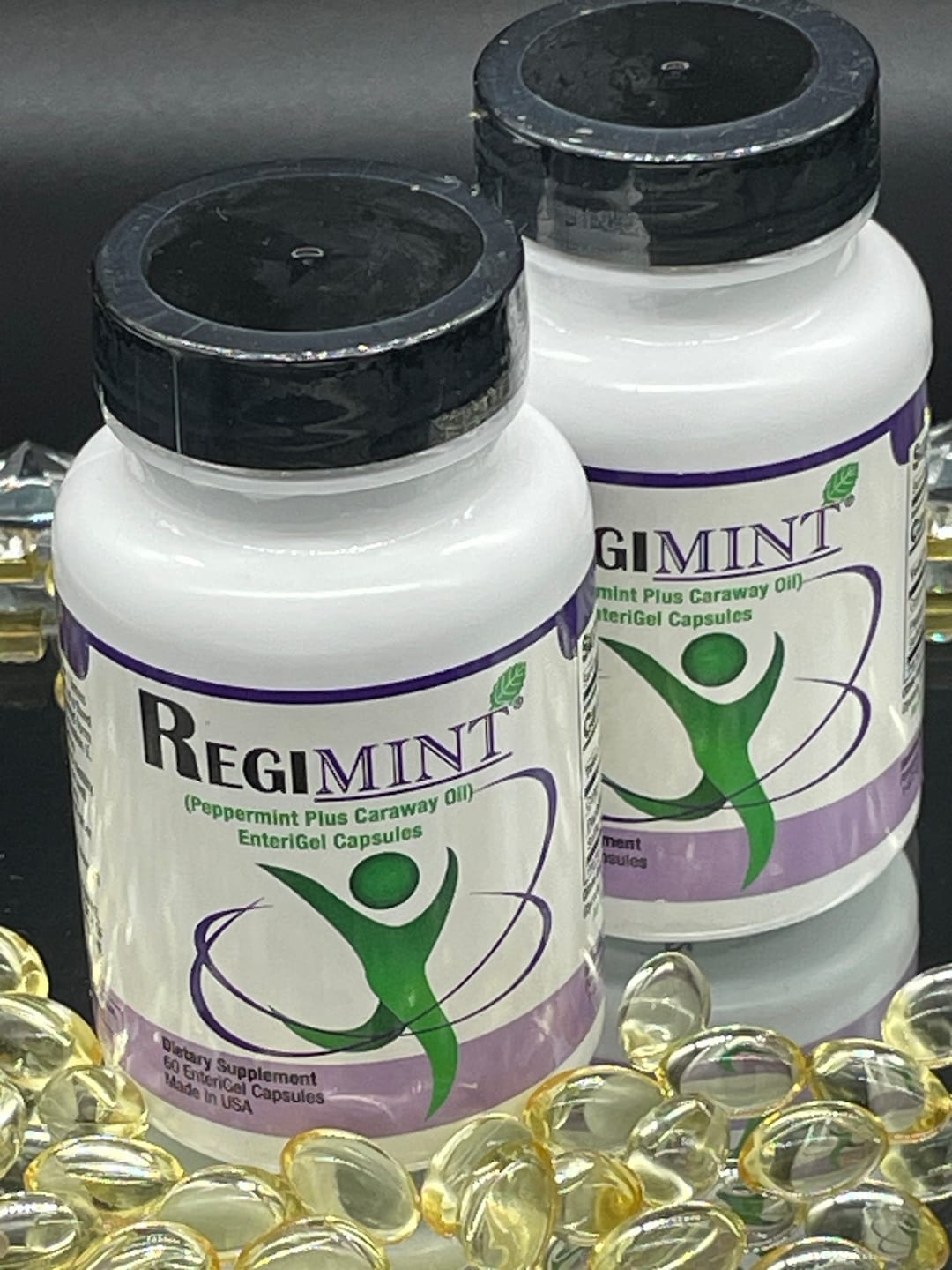 REGIMINT: Peppermint Plus Caraway Oil Capsules(2 Pack) for Diarrhea ...