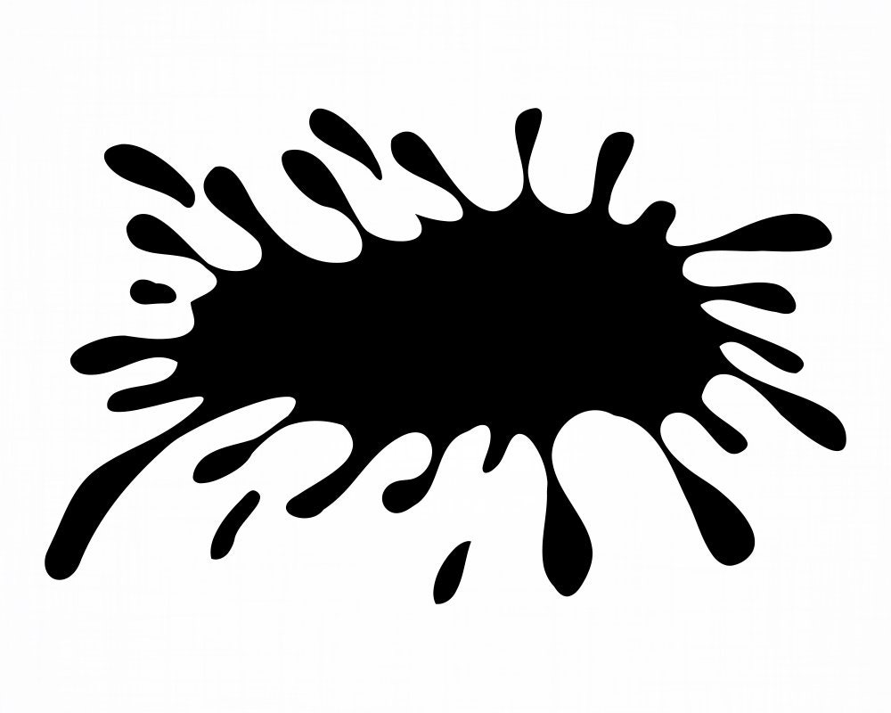 Splat Svg Splash Svg Splat Cut Files Splat Clipart Splat | Etsy