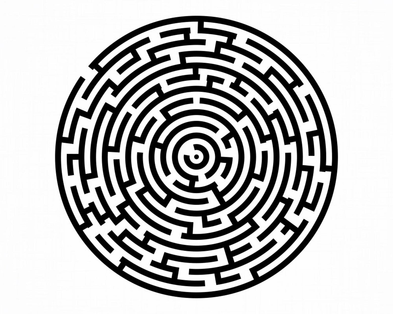 Ronde Doolhof Svg Puzzel Svg Ronde Doolhof Cut Files Ronde | Etsy