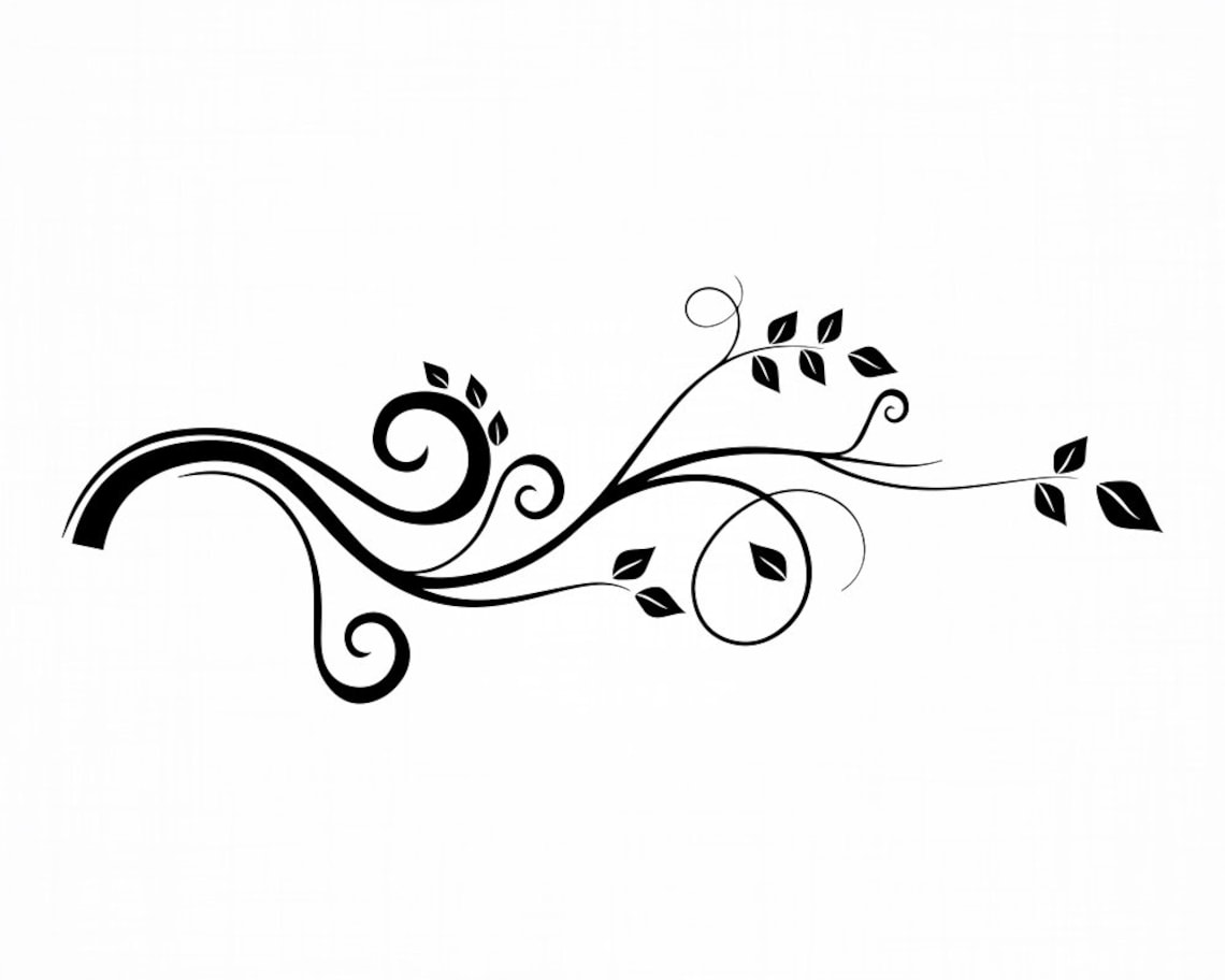 Vine 2 Svg Vine Svg Plant Svg Vine Cut Files Vine | Etsy