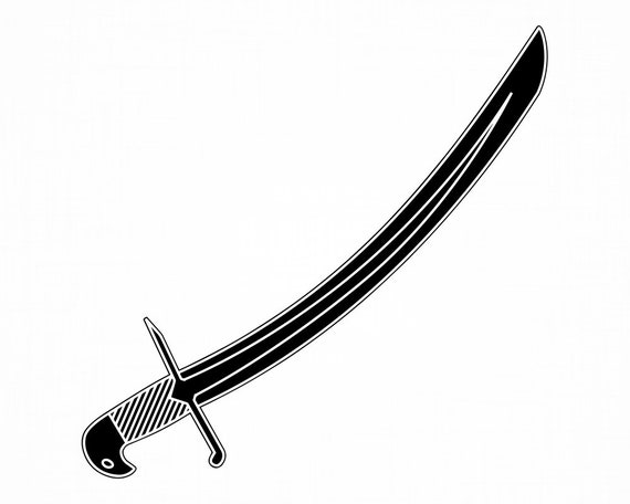 Sable Sword Svg Sable Svg Sword Svg Sable Cut Files Sable Etsy