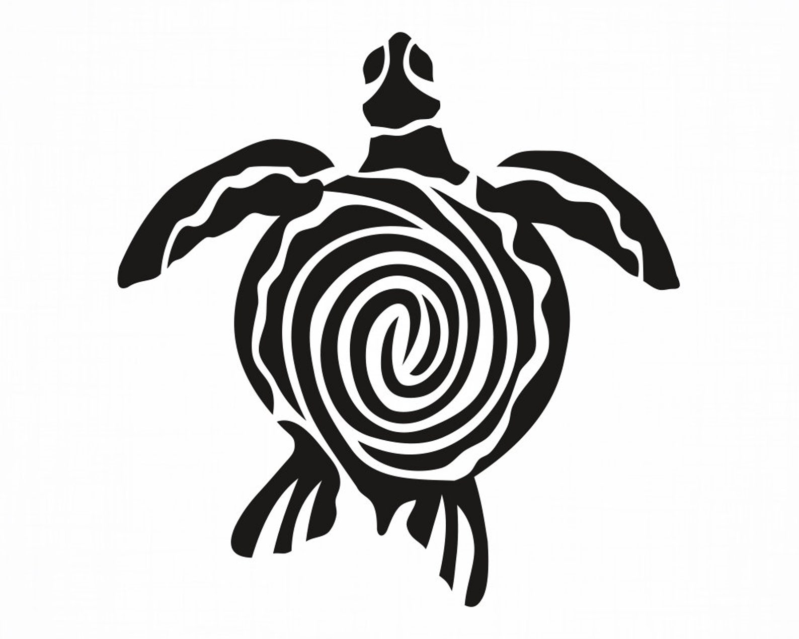 Tribal Turtle 2 Svg Tribal Turtle Svg Sea Turtle Svg | Etsy