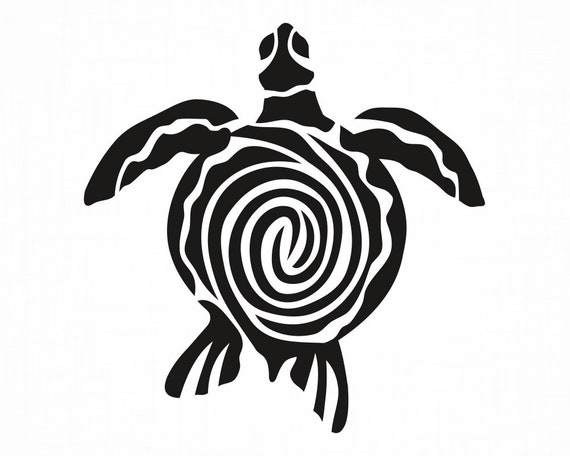 Tribal Turtle 2 Svg Tribal Turtle Svg Sea Turtle Svg | Etsy