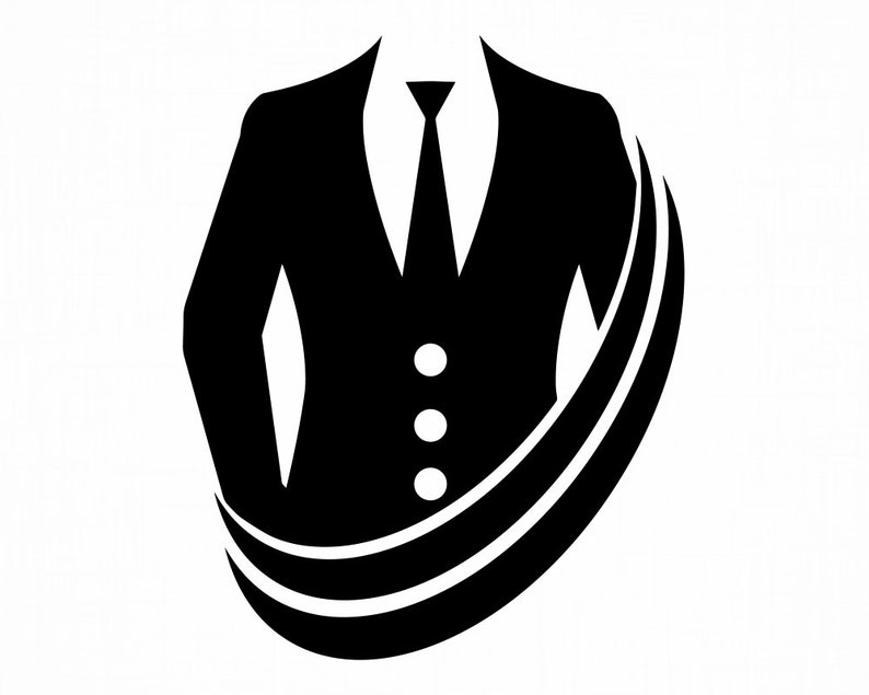 Mens Suit Logo Svg Suit Svg Mens Suit Cut Files Mens Suit | Etsy UK