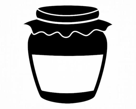Jam Jar Svg Honey Jar Svg Jar Svg Jam Jar Cut Files Jam | Etsy