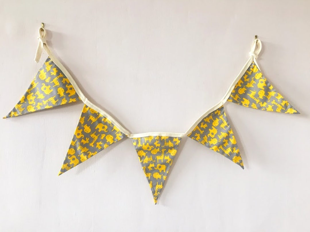 Ready to Ship Bunting/safari Bunting/train Bunting/star - Etsy