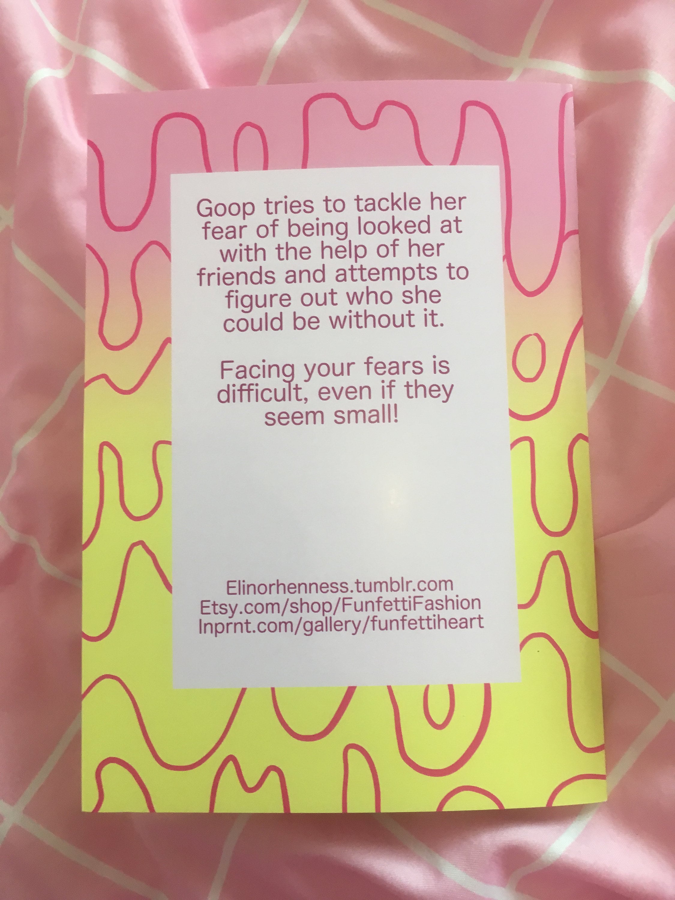 Goop! A Comic About Self Acceptance! - Etsy