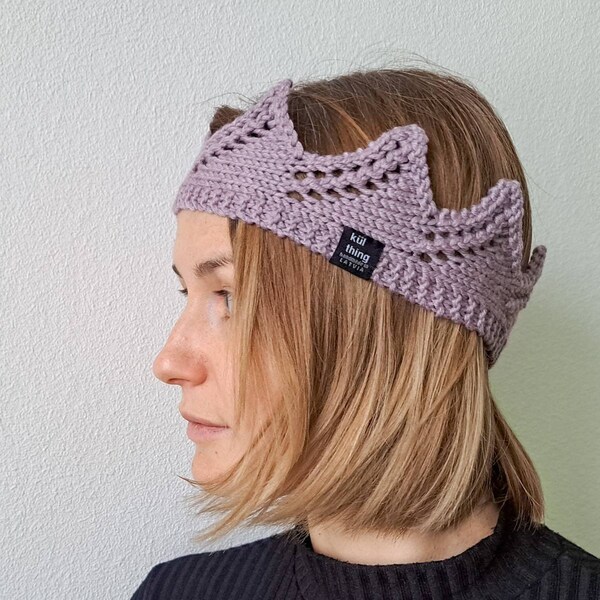 Knit Crown Hat - Etsy