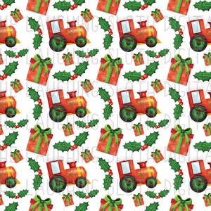 Watercolor Christmas Seamless Digital Paper Christmas Paper - Etsy