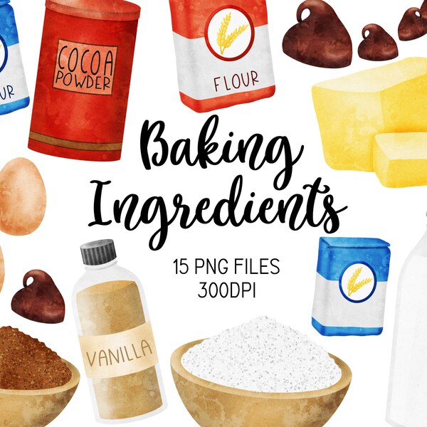 Baking Clip Art - Etsy
