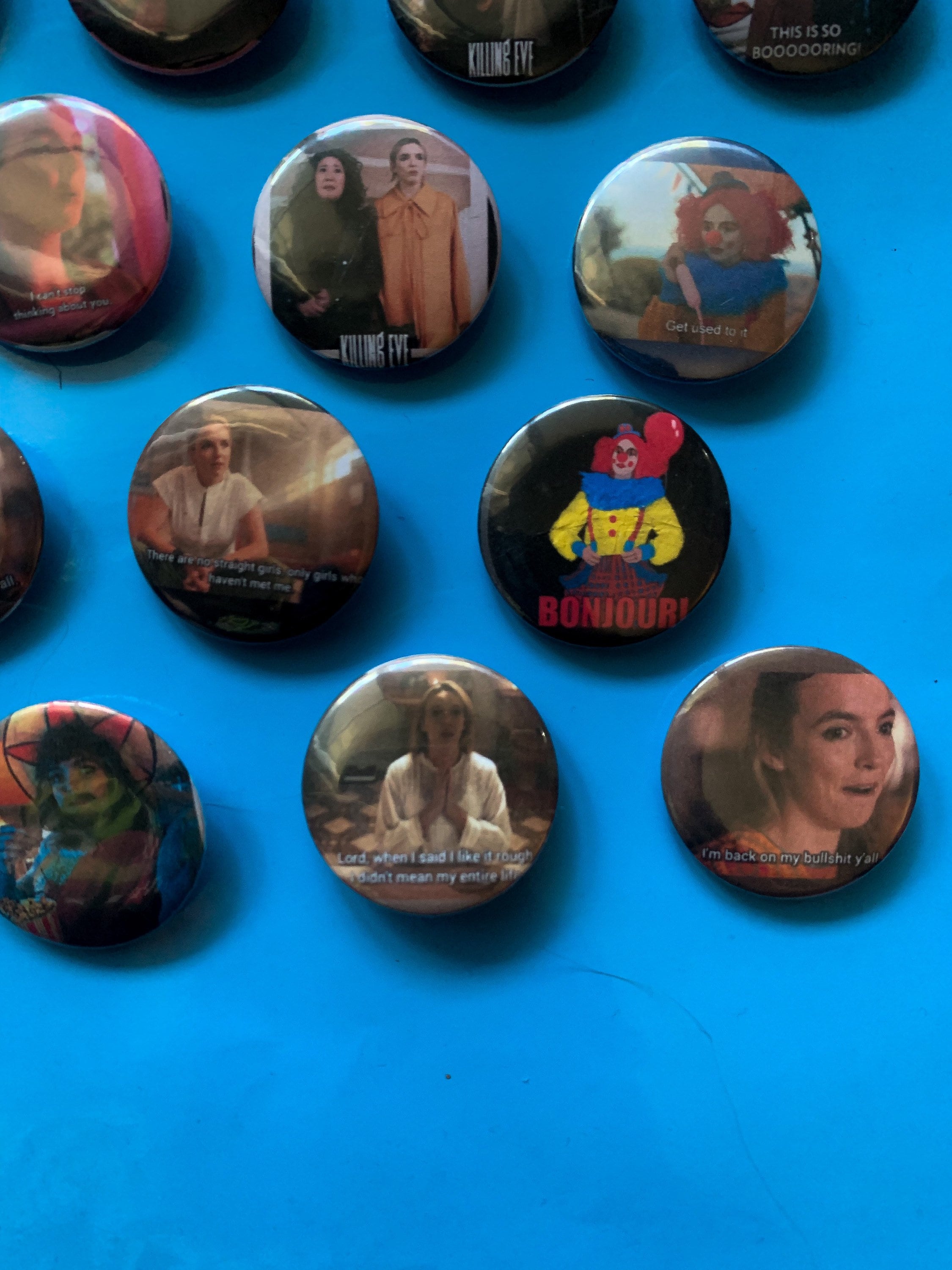 Killing Eve Pins Villanelle Eve Polastri Killing Eve - Etsy