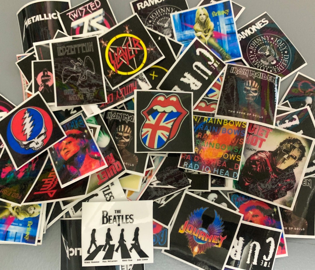 Music Stickers, Bands, 2000s, Grunge, Rock, Alternative, 80s, 90s, Rock ...